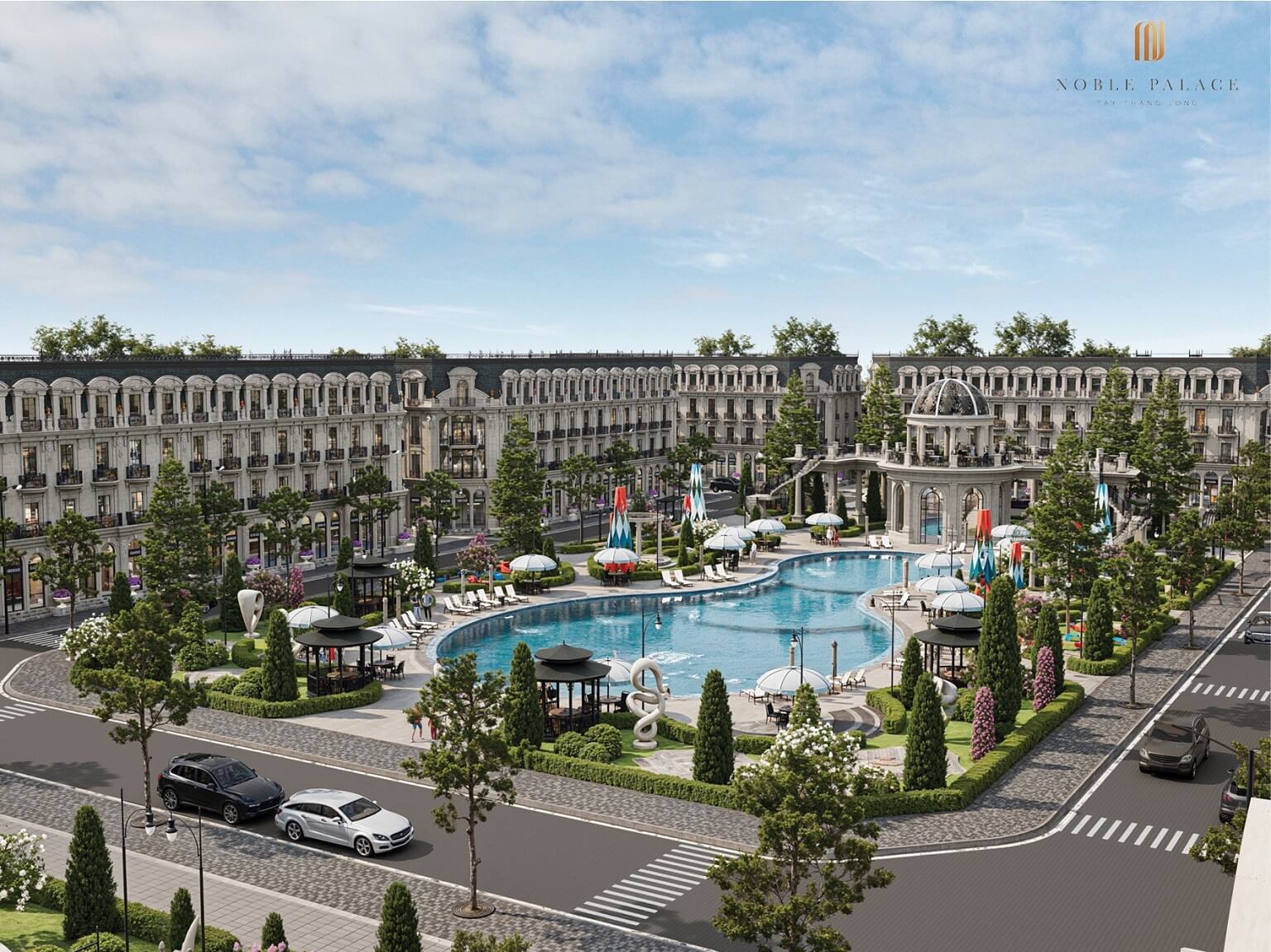 Biệt Thự Noble Palace Tây Thăng Long Đan Phượng - Trực Tiếp CĐT